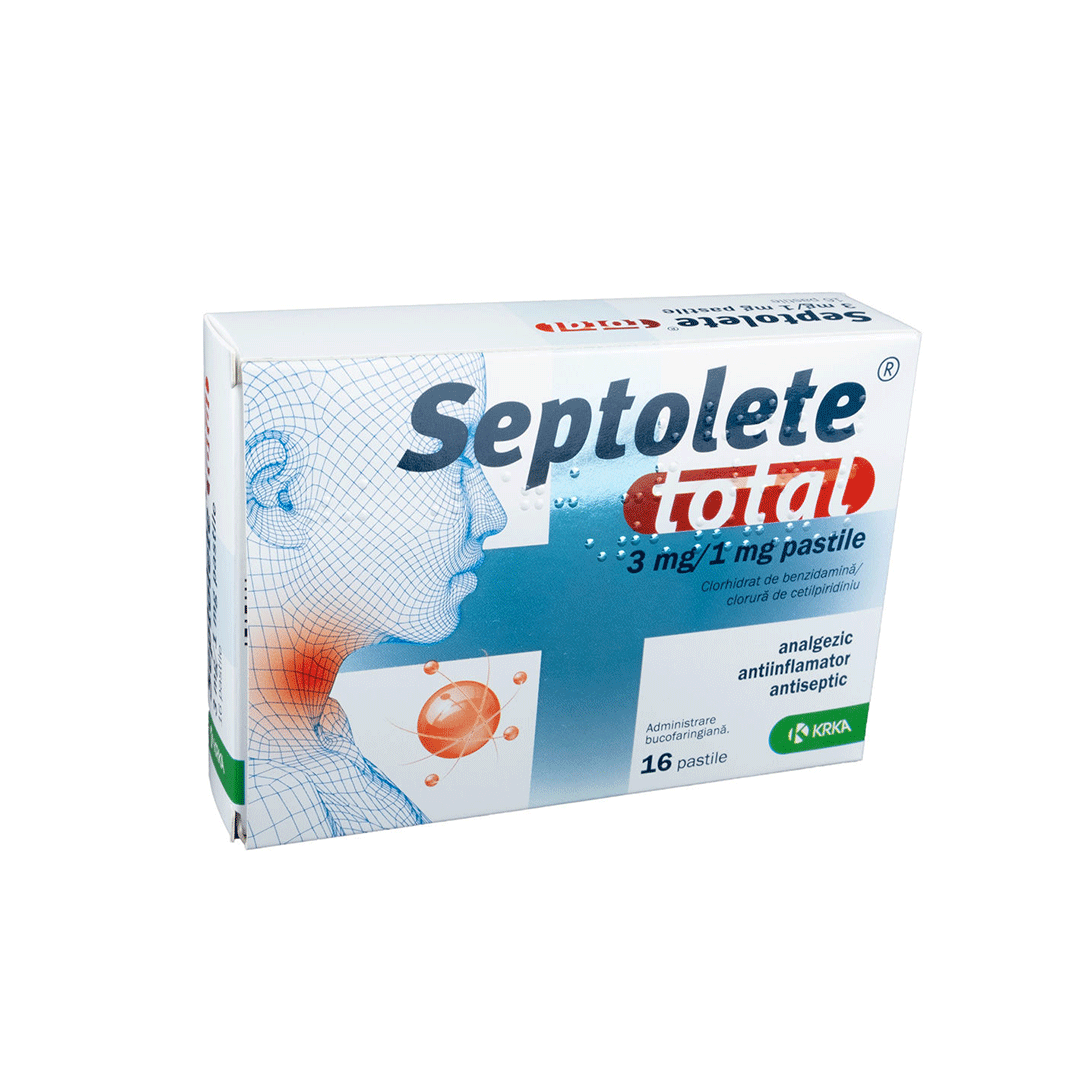 Septolete TOTAL eukaliptus pastile - Apoteka Medifarm